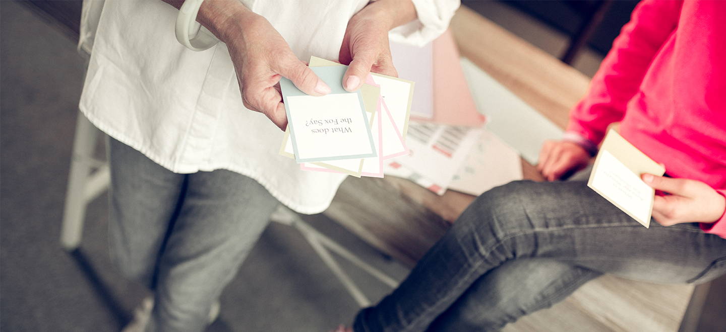 Languages made easy – with index cards!